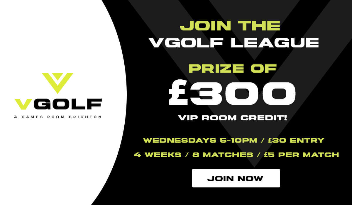 Brighton Golf Simulator & Games Room - VGolf Brighton